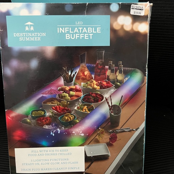 destination summer | Party Supplies | Inflatable Buffet Cooler With ...